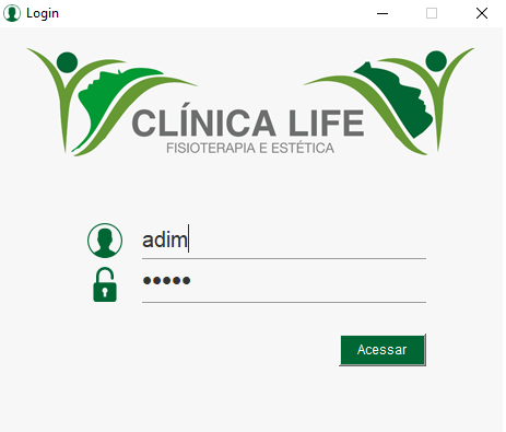 Sistema em java Clinica SysLife App para fisioterapias e estética